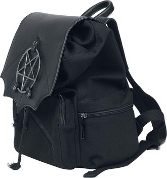 Banned Alternative Alternative Moloch Pentagram Frauen Rucksack schwarz