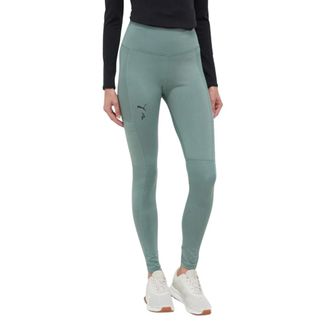 Puma Leggings - - Sport - Damen - Gr&uuml;n - L