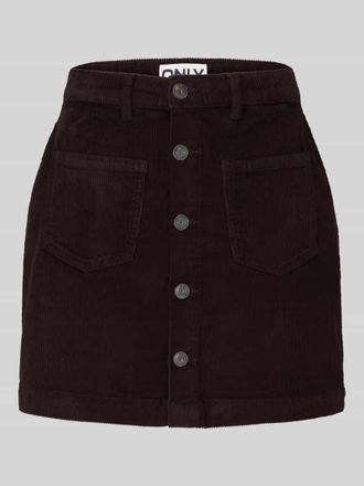 Only Eng anliegender Mini-Rock aus Baumwoll-Mix Modell AMAZING
