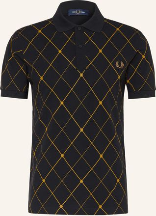 Fred Perry Piqu&eacute;-Poloshirt schwarz