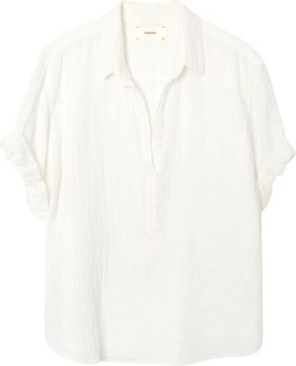 Xirena Blouse Cruz Gaze de Coton Xirena
