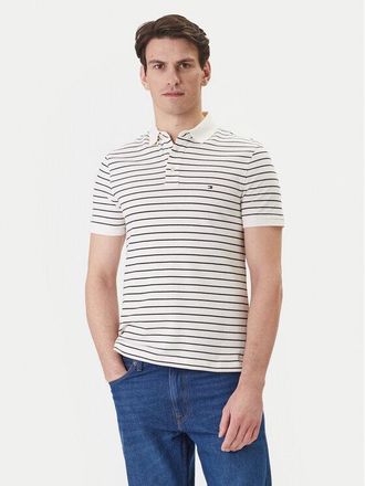 Tommy Hilfiger Poloshirt 1985 MW0MW17771 Beige Slim Fit