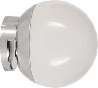 Eglo LED Spiegelleuchte Cerveteri-E, Lampe Spiegel Badezimmer, Spiegellampe zum Aufstecken, Kunststoff in Chrom und Wei&szlig;, neutralwei&szlig;, IP44