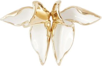 Erdem broche à design de fleur - Blanc