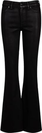 7 For All Mankind Jean boot-cut en denim enduit de coton m&eacute;lang&eacute;