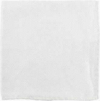 Corneliani Solid Color Silk Pocket Square with Micro Patterns size Unica