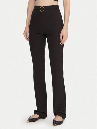 Just Cavalli Stoffhose 79PAA131 N0626 Schwarz Flare Fit