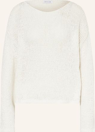 Mrs & Hugs Mrs & Hugs Pullover weiss