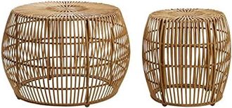 DKD Home Decor Set mit 2 Tischen, Standard