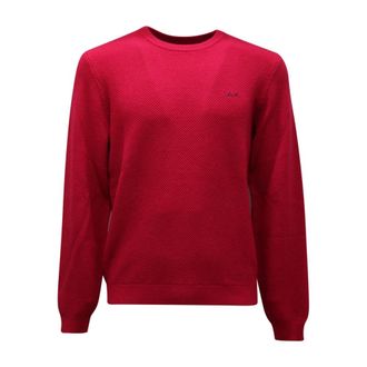 Sun 68 Round Rice Knit - - Knitwear - Herren - Rosa - L