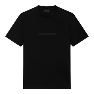 Emporio Armani Homme, Tops, Noir, Taille: 2XS Short Sleeve T-Shirt