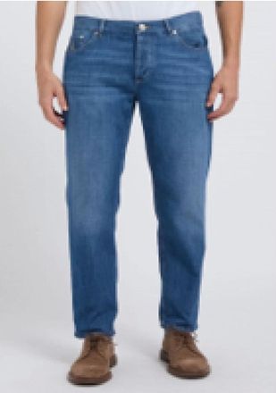 Brunello Cucinelli Homme, Jeans, Bleu, Taille: M Jean Droit Taille Moyenne