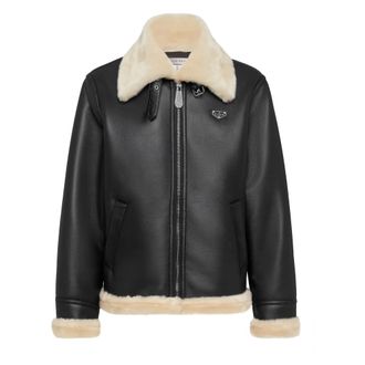 Philipp Plein Homme, Vestes, Noir, Taille: 3XL Veste Eco Shearling