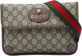 Gucci Pre-owned Canvas Belt Bag - - Pre-owned - Damen - Beige - ONE SIZE