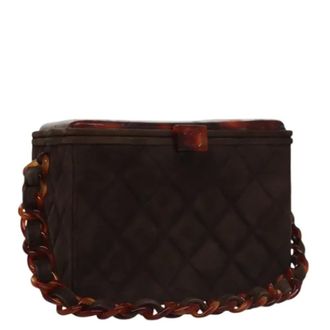 Chanel Pre-owned Daim sacs-main - Femme - Pre-owned - Brun - Taille: ONE Size