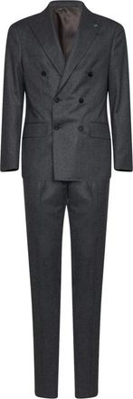 D4.0 Costume crois&eacute; - Homme - Costumes - Gris - Taille: 3XL