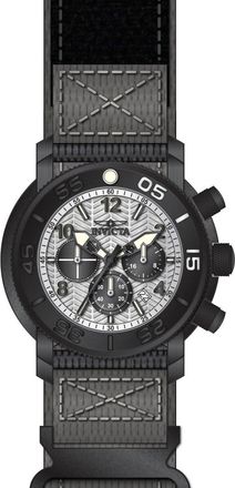 Invicta Coalition Forces 50097 Herrenuhr - Quarzwerk - Edelstahl mit grauem Zifferblatt - 50 mm