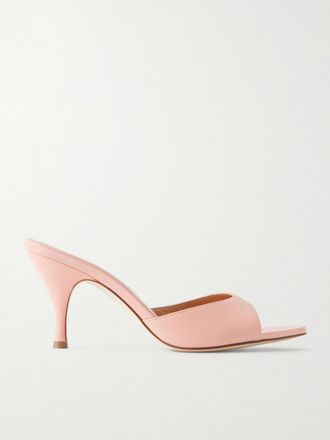 Aeyde Mules En Cuir Samia - Rose