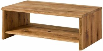 Massivmoebel24 Couchtisch Wildeiche 120x70x45 natur geölt pure oak 308