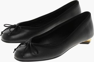 Alexander McQueen Lederballerinas Mit Ledersohle Alexander McQueen
