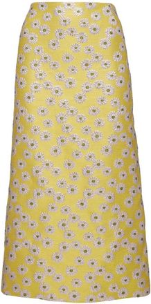 La DoubleJ Damen, Röcke, Gelb, MGröße