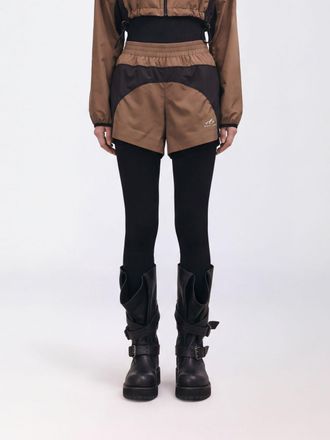 Balenciaga High-Waist-Shorts aus technischem Gewebe mit kontrastierendem Logo