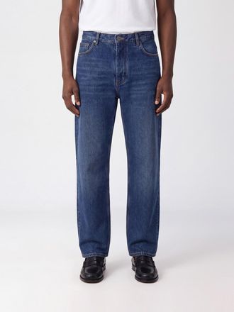 Off-white Straight-Fit 5-Pocket-Jeans aus Baumwoll-Denim mit mittlerer Leibh&ouml;he