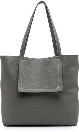 Herm&egrave;s Shopper - Taurillon Clemence Cabasellier 46 - Gr. unisize - in Grau - f&uuml;r Damen