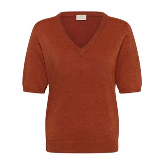 Kaffe Strickware - - Knitwear - Damen - Braun - S