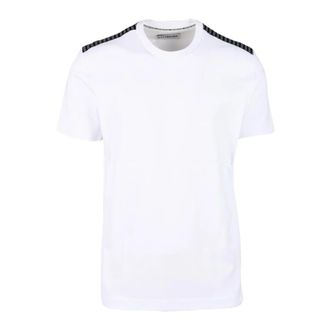 Dirk Bikkembergs Baumwoll T-Shirt - - Tops - Herren - Wei&szlig; - L