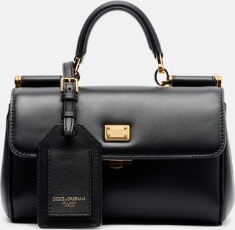 Dolce & Gabbana Tote Bag My Sicily Small aus Leder