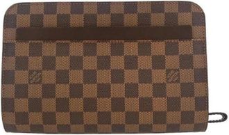Louis Vuitton unisex, Pre-owned, Brun, Taille: ONE Size Pochette en toile Pre-owned