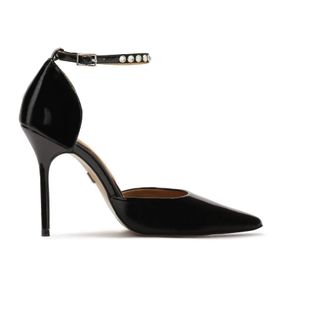 Kazar Lackierte Pumps mit zwei austauschbaren Riemen - - Shoes - Damen - Schwarzk - 38 1/2 EU