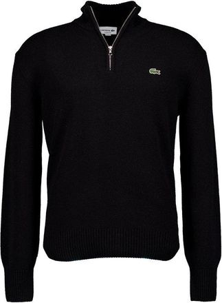 Lacoste Herren Troyer blau unifarben Classic Fit