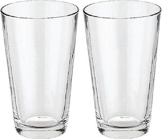 Paderno Paderno Glass Boston Shaker (Packung mit 2)