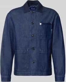 Scotch & Soda Regular Fit Hemdjacke in Denim-Optik