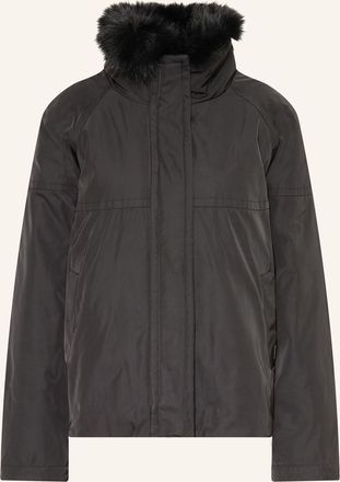 Rino&Pelle Rino & Pelle Blouson Nanne Mit Abnehmbarem Kragen schwarz