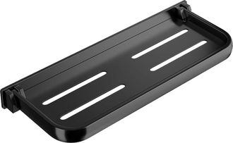 Generic Zusammenklappbares Wandregal aus Aluminium, Duschregal, Organizer, platzsparend, vielseitig, schwimmende Aufbewahrung, Zubehör für die Innenorganisati