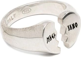 Magliano Mini Broken Heart Ring - Silber