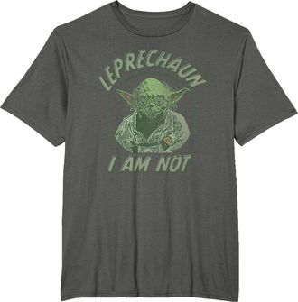 Star Wars Yoda St. Patricks Day Leprechaun I Am Not T-Shirt