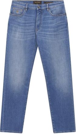 Moorer Homme, Jeans, Bleu, Taille: W32 Jeans droits