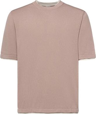 Eleventy Homme, Pulls, Rose, Taille: XL Tricots