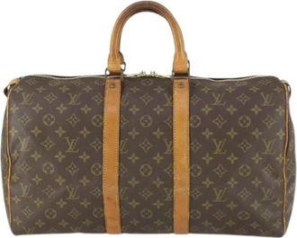 Louis Vuitton unisex, Pre-owned, Brun, Taille: ONE Size Pre-owned Keepall Bag