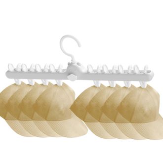 Generico Kleiderb&uuml;gel f&uuml;r Unterw&auml;sche, zum Trocknen, platzsparende Halterung mit Klemmen, Sockenaufh&auml;nger zum Trocknen - f&uuml;r Socken, BHs, Windeln, M&uuml;tzen, Scha