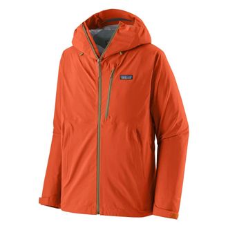 Patagonia Homme, Vestes, Orange, Taille: M Granite Crest Rain Jkt