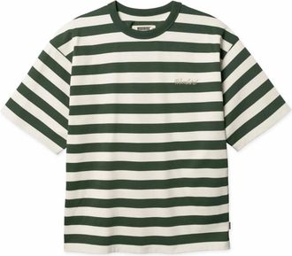 Woodbird Homme, Tops, Vert, Taille: L WBBeam Stripe Tee