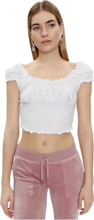 Juicy Couture Brodie Top - - Tops - Damen - Wei&szlig; - XS