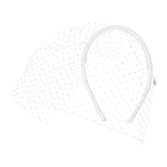 Maison Michel Veil - - Accessories - Damen - Wei&szlig; - ONE SIZE