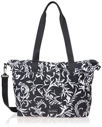 Vera Bradley Sac de Transport recyclé Lighten Up Reactive, Main Femme, Vignes en Verre, Einheitsgröße