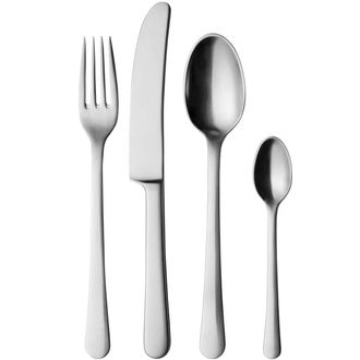 Georg Jensen 3340504 Copenhagen Besteckset, 18/8, Edelstahl, silber